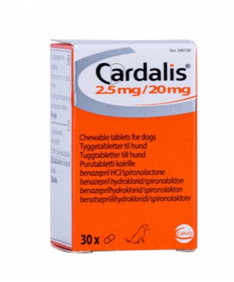 Таблетки Ceva Cardalis для лечения застойной сердечной недостаточности ...