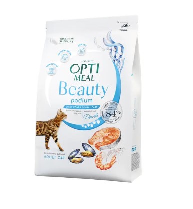 Сухой корм для кошек Podium Shiny Coat & Dental Care (морепродукты ...